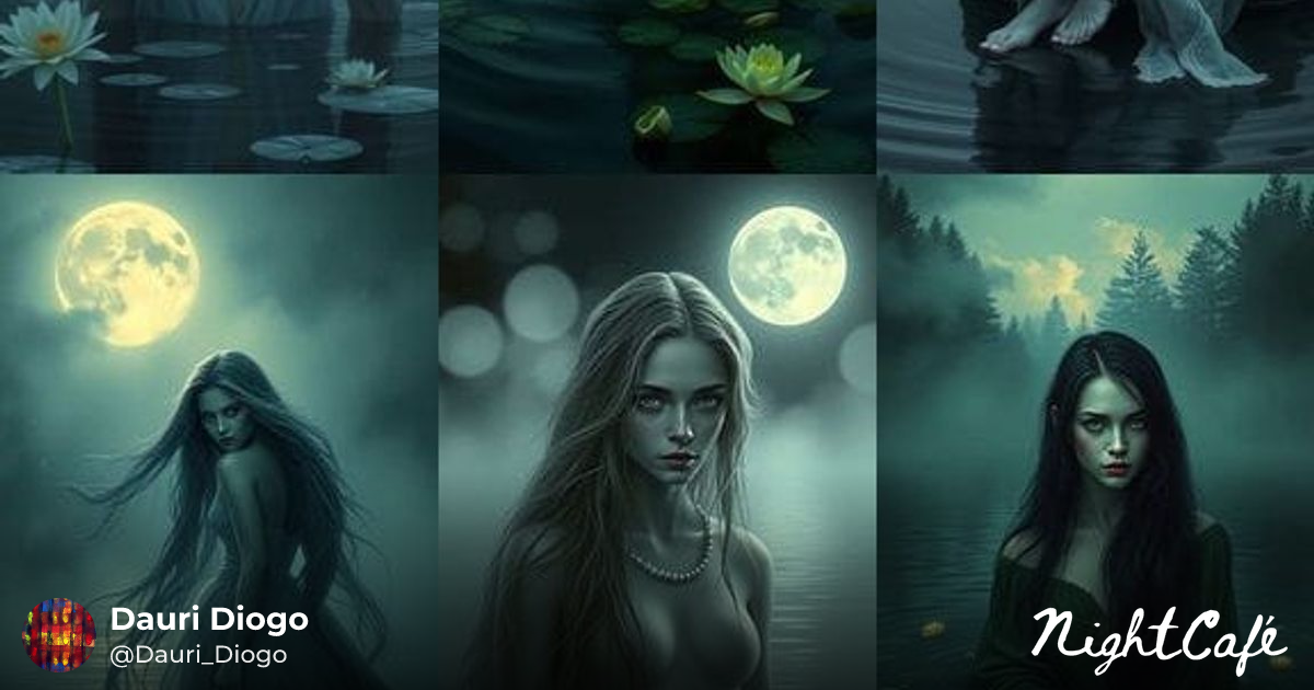 Rusalky: Mysterious Aquatic Spirits of Slavic Lege... - AI Art