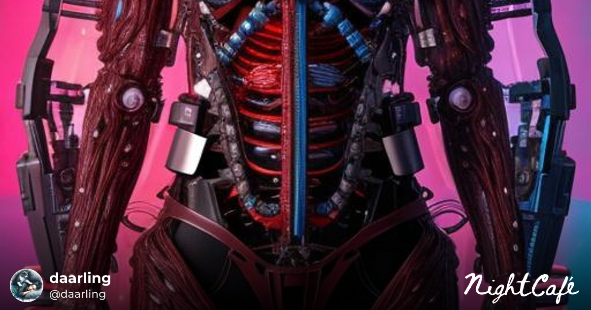 organic engine - Biopunk Engine Made of Organic Body Parts