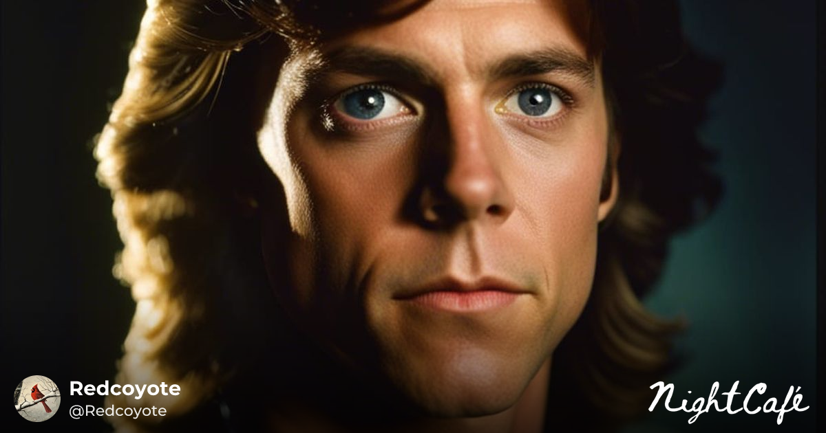Shaun Cassidy as Spider-Man: 1970s Portrait - AI Art
