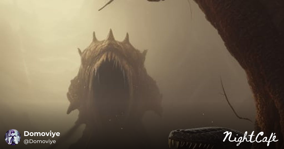 Don't Go Into the Swamp - Giant Snake Eats Man: Dark Fantasy...