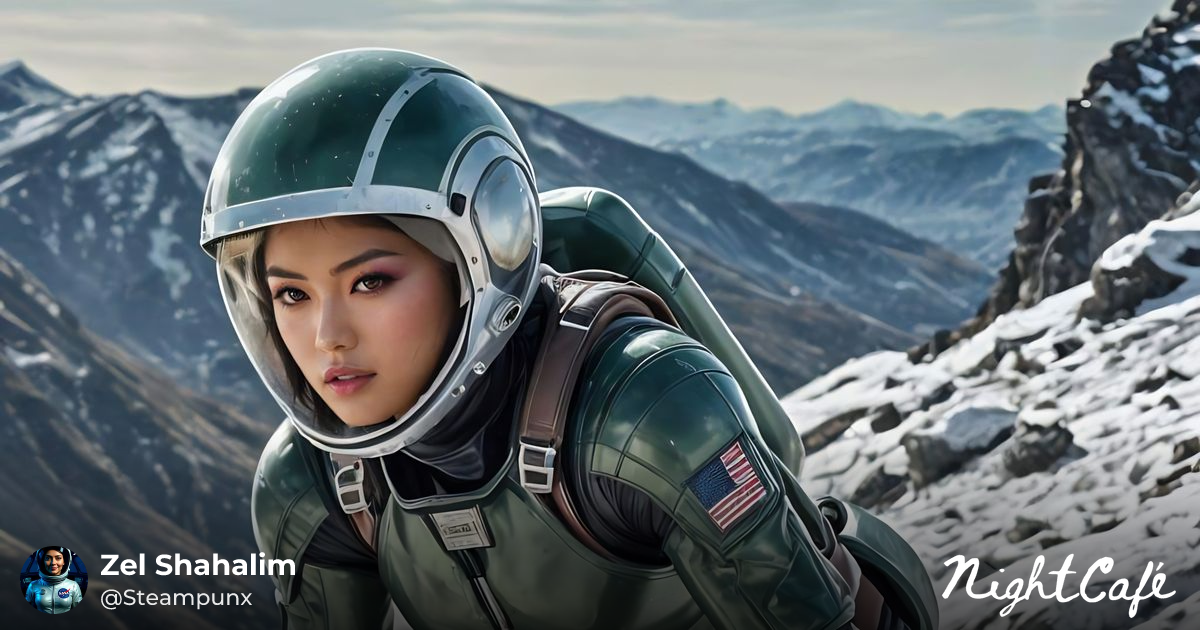 Lieutenant Sharon "Boomer" Valerii is on the same mountain peak as Starbuck