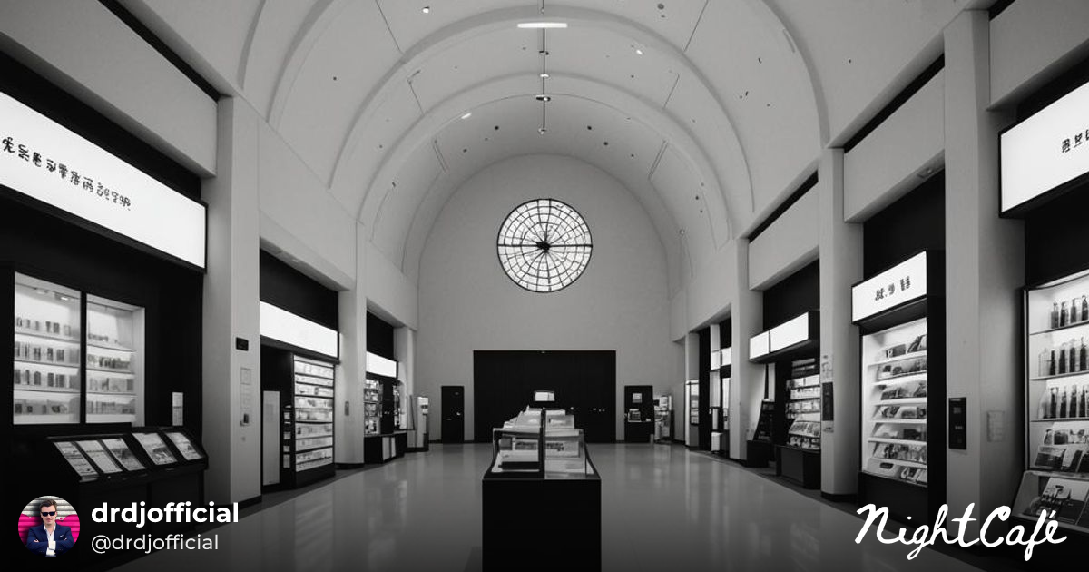 Minimalist Japanese Corporate Hyperpop Architectur... - AI Art