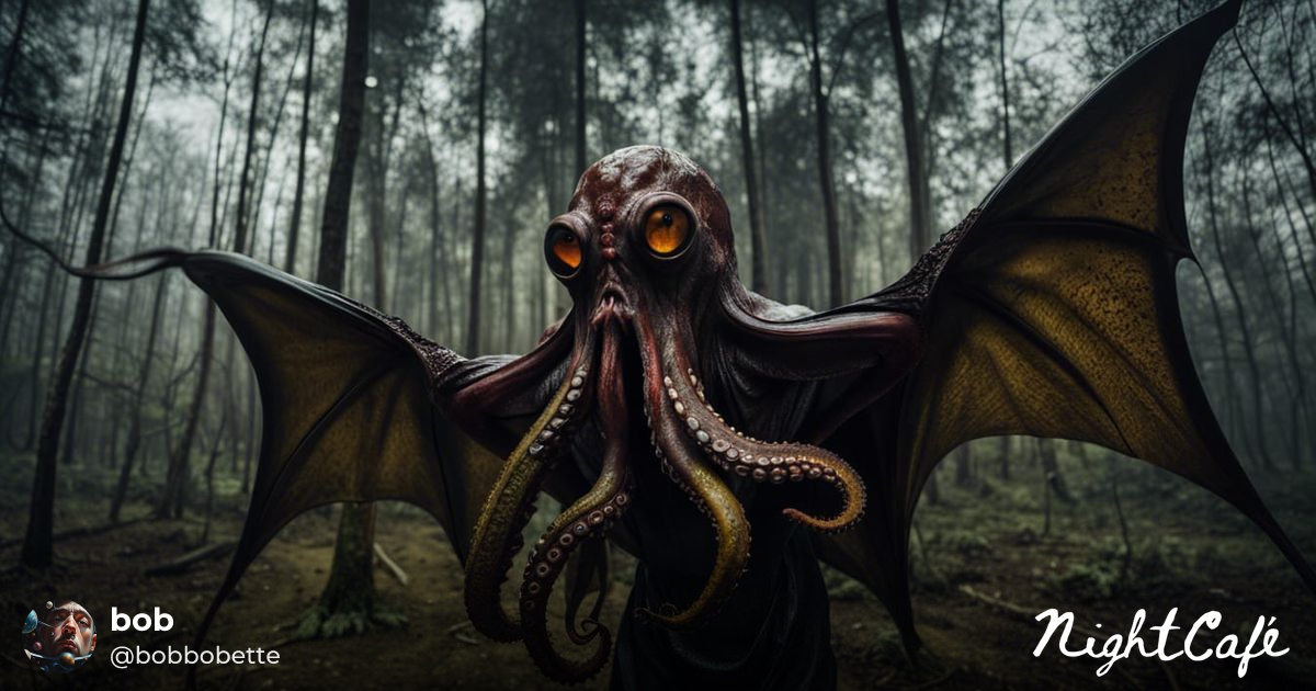 Radioactive bat octopus - Radioactive Bat Octopus in Nuclea...