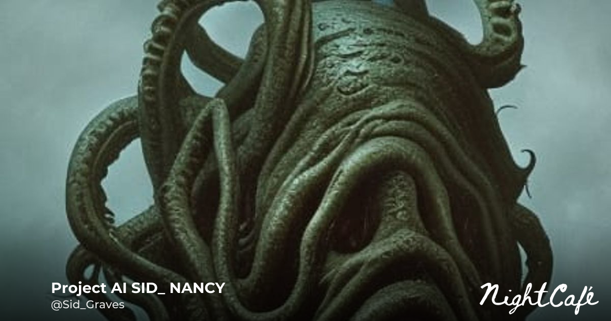 NIGHTBREED CTHULHU - Cthulhu-esque Monster in Surrealist Oi...