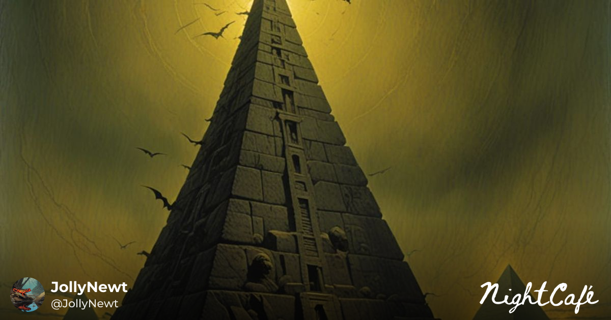 Ancient Death Pyramid - Grimdark Pyramid Demon Inspired by G...