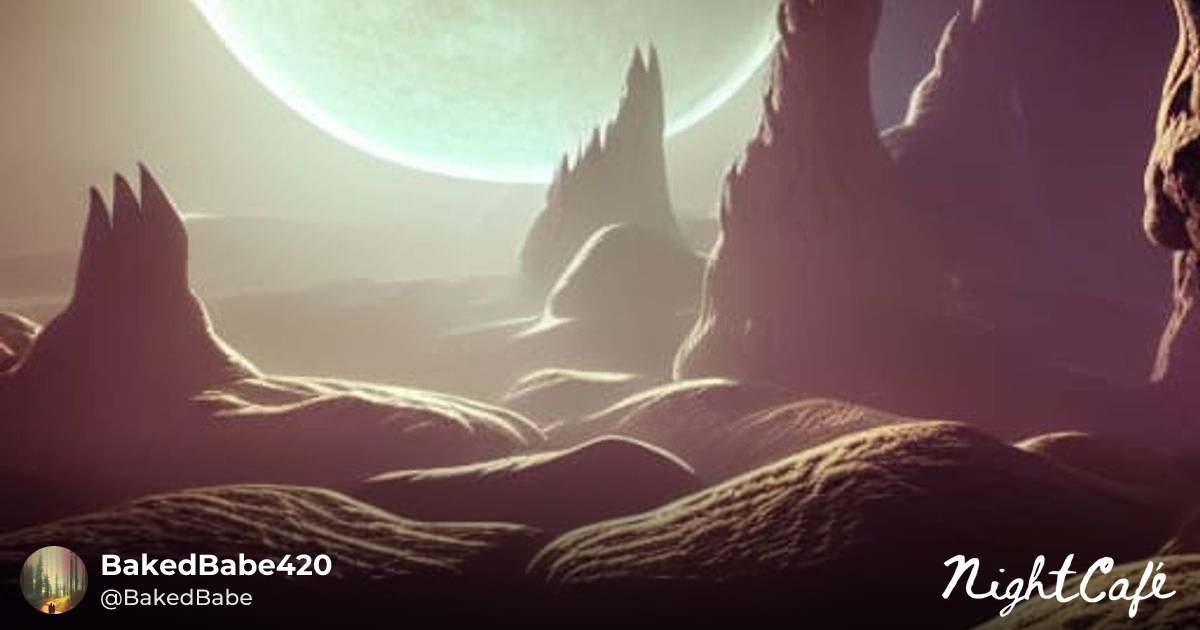 Dreamwalker - Gothic Surrealism: Cosmic Moonscape in Unreal ...