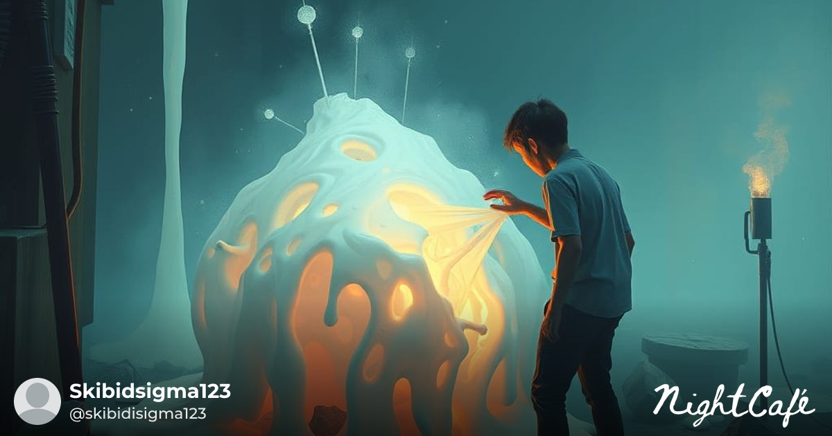 sus white sticky stuff - Surreal Discovery of Mysterious ...