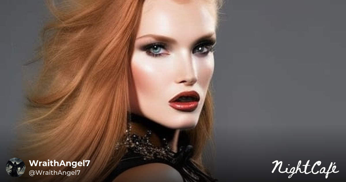 Rachel - Strawberry-Blonde Woman in Black Leather Outfit