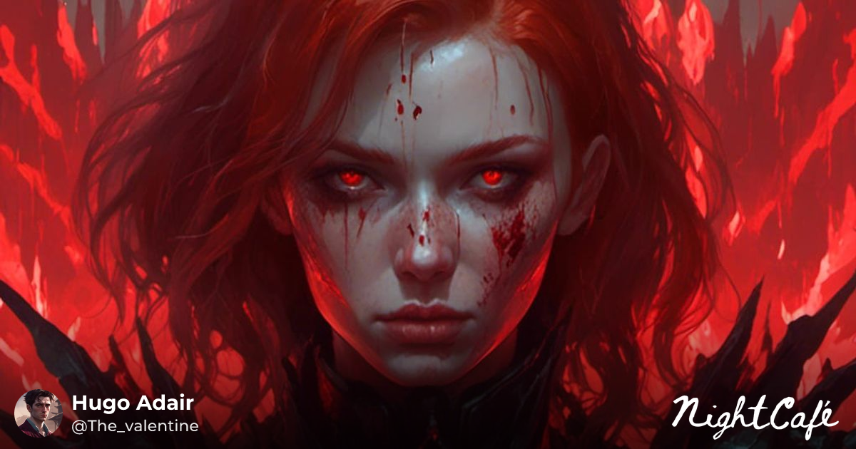 Hope (Chaos Theory) - Menacing Ginger Woman in Demonic Armor