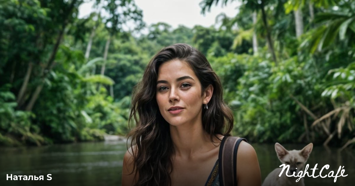 Sad Woman on River Boat with Bald Cat: Hyper-Reali... - AI Art