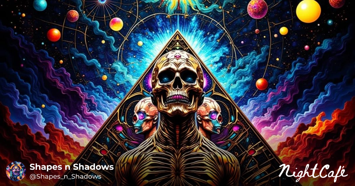 Pyramid of the Undead - Esoteric Temple with Mirrored Beings...