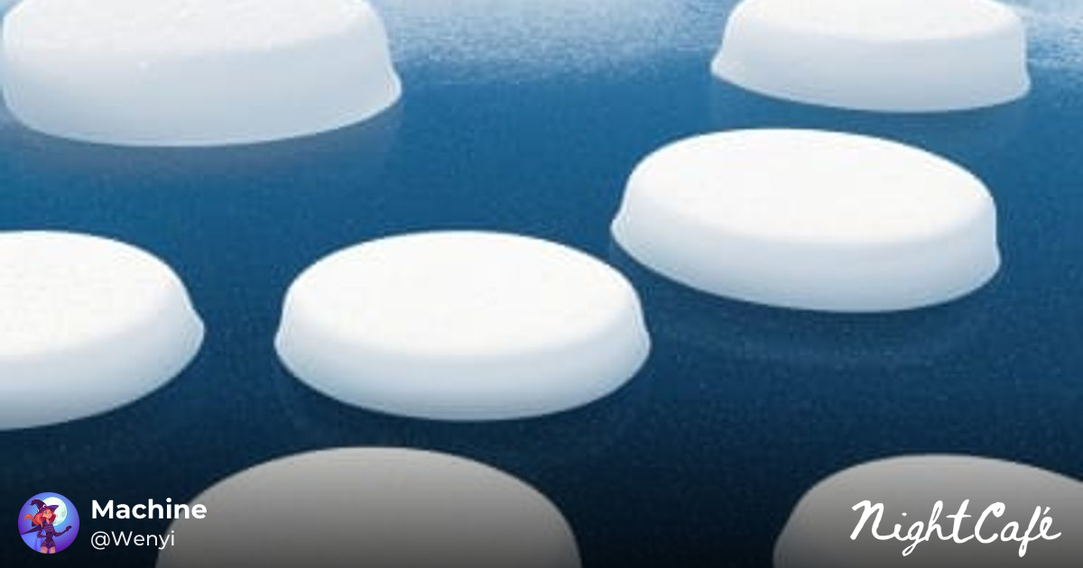 The white world. - Vibrant Gummy Landscape in a Clean and Pu...