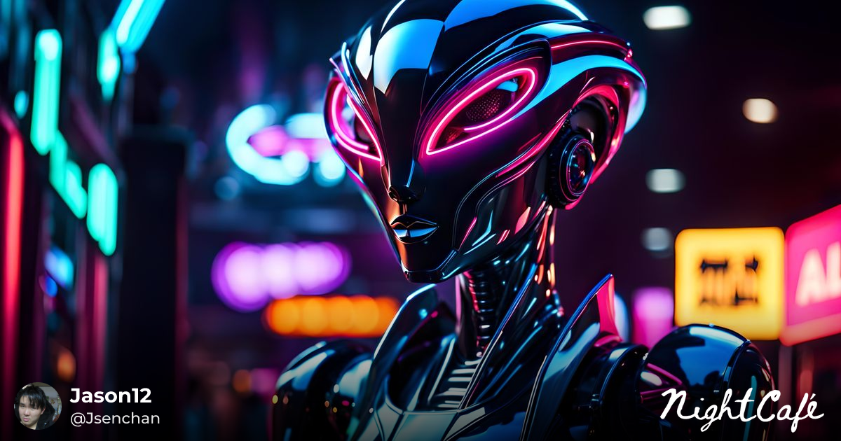 Alien neon