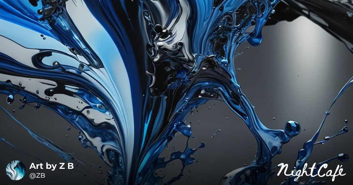 Intricate Ink Flow in Chiaroscuro Style - AI Art