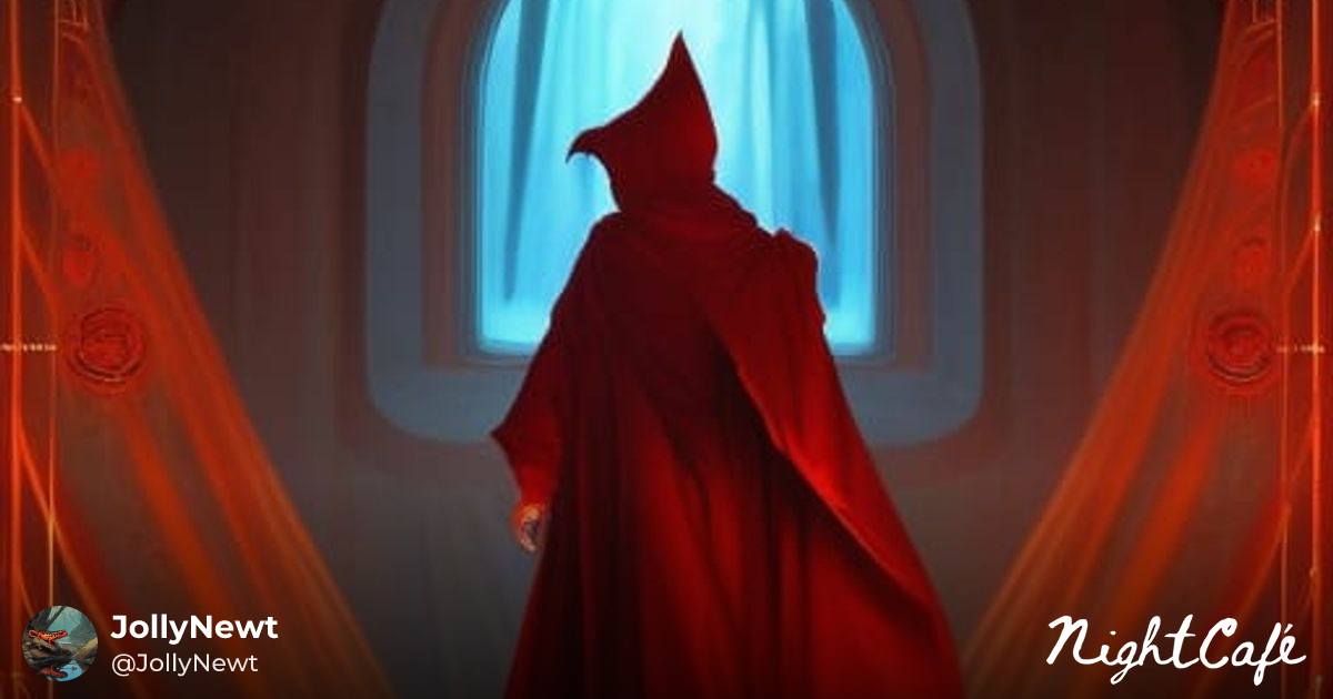 Symbolic Red Sorcerer - Red Sorcerer of Occult Magic: Dark F...