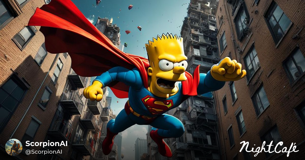 Super Bart Simpson