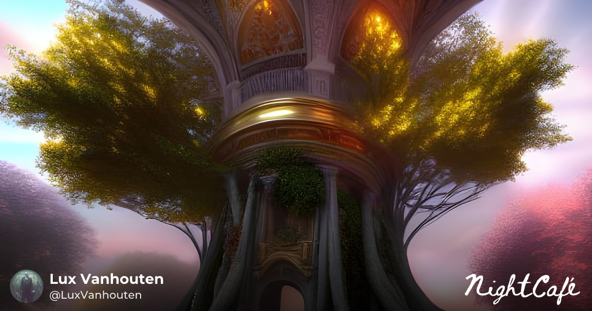 The Royal Groundskeeper's Shack - Solarpunk World Tree Mansi...