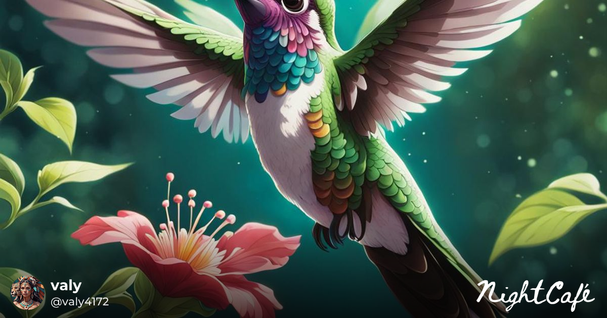 animal spirit hummingbird - Anime Style Hummingbird Animal ...