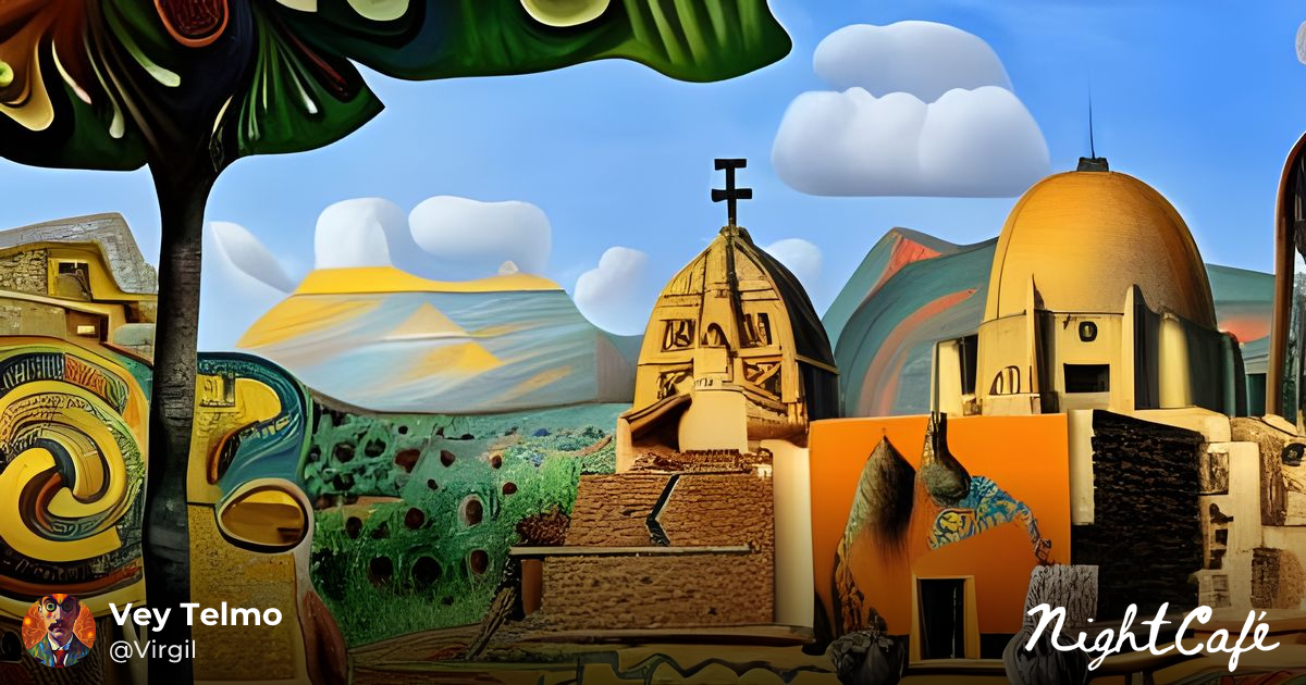 Surreal Mayan Civilization Inspired by Salvador Da... - AI Art