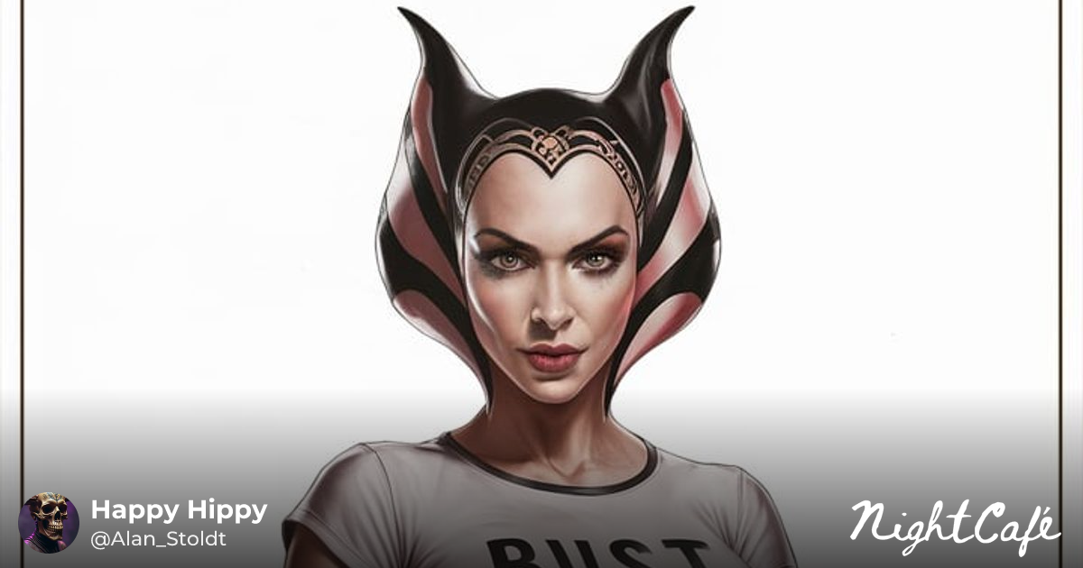 Evil female sith lord, striking, intricately detailed facial features
