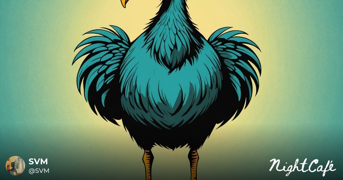 The Dodo by Dr. Seuss - Dodo Bird in Dr. Seuss Style