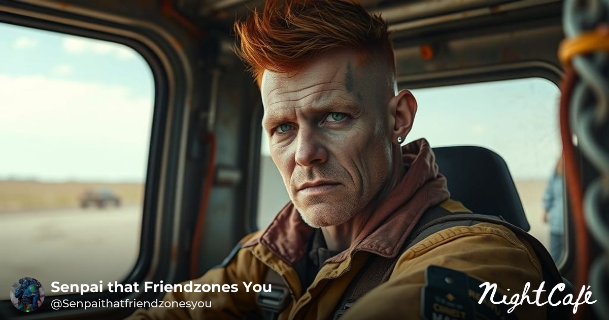 Battle-Hardened Mutant in Desolate Landscape - AI Art