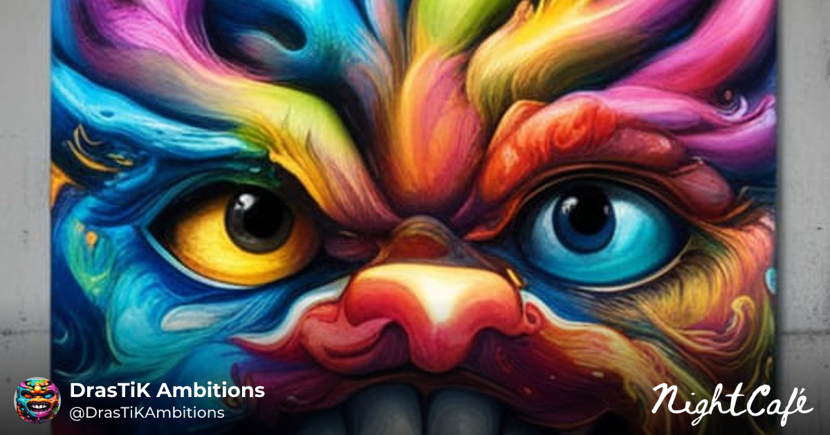 Friendly Puppets - Colorful Graffiti Art of Friendly Puppet...