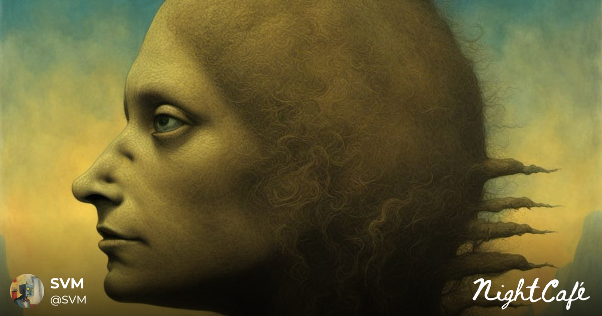 Grotesque Family Scene in Cyberpunk Style - AI Art