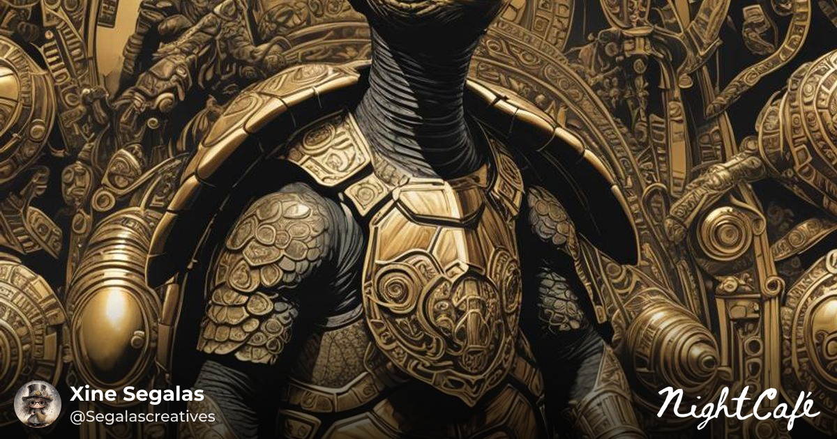 The Golden Turtle Sentinel