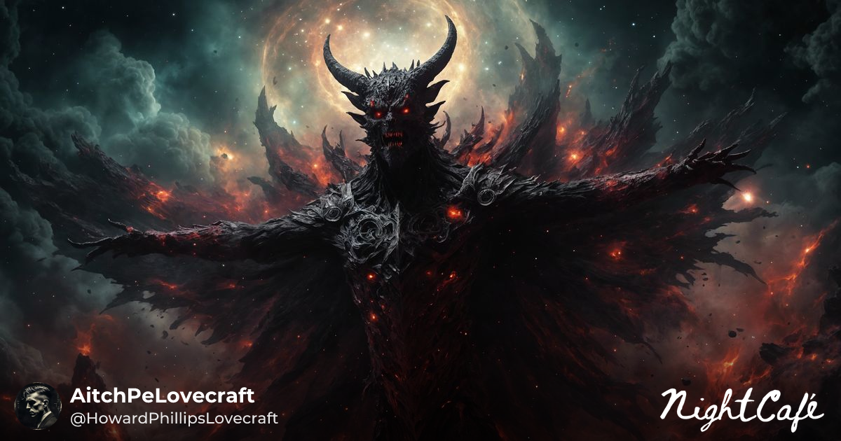 Hellspawn - Stellar Macabre: Satan Devil Made of Nebulae