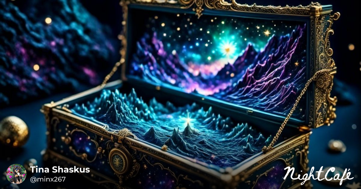 Elaborate Pirate's Chest full of a Pirate's HAPPY PLACE