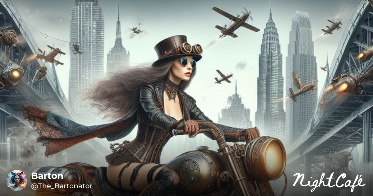 Steampunk Motorcycle