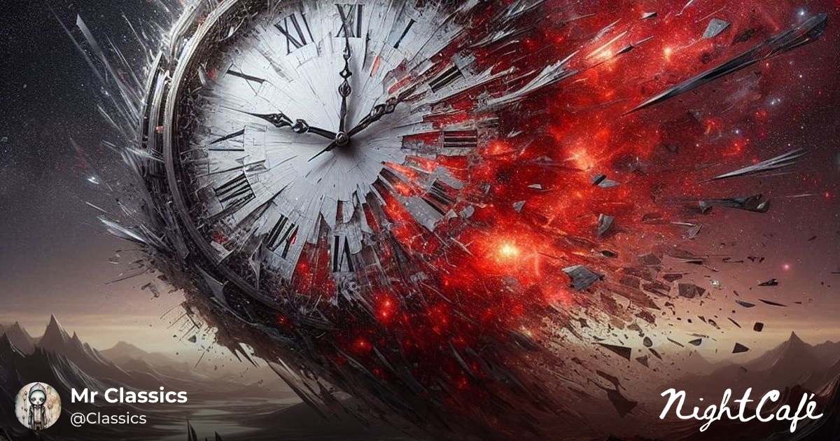 shattered clock