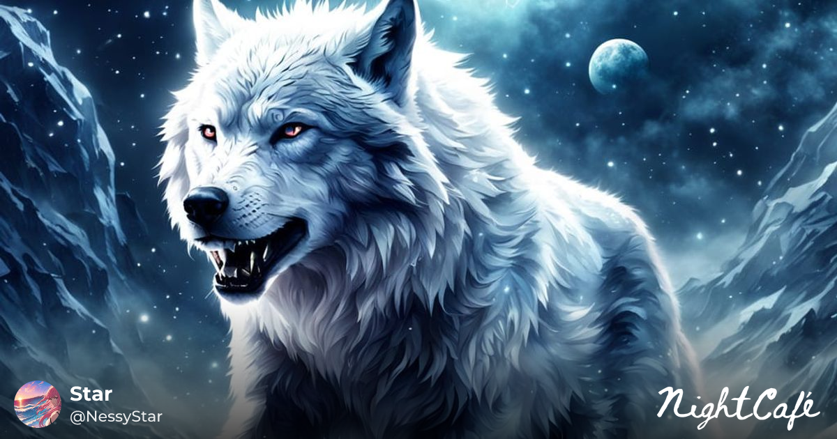 Guardian of the pack - Epic Wolf Starlight Attack in Atmosph...