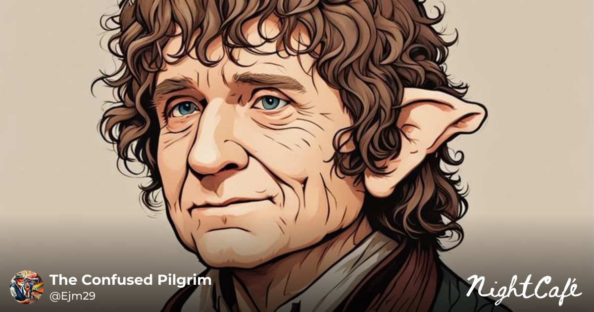 Bilbo Baggins - AI Rendition of Bilbo Baggins