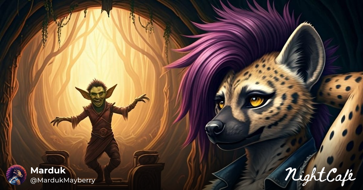 Spek Me Naym (Alternate) - Elfin Goblin Dances with Hyena in...