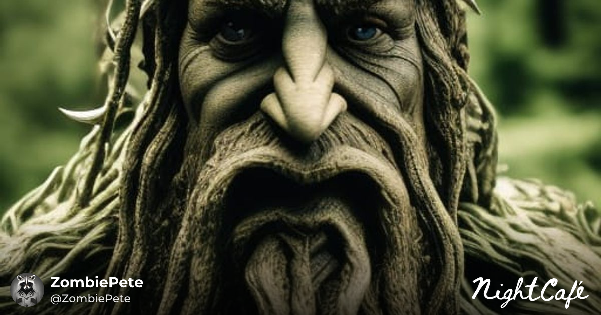 Treebeard sights some orcs chopping down the forest...