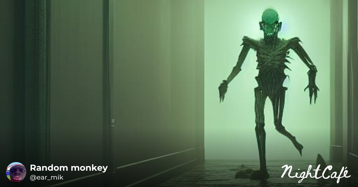 Lucidian monster from the deep - Creepy Humanoid Monster in ...