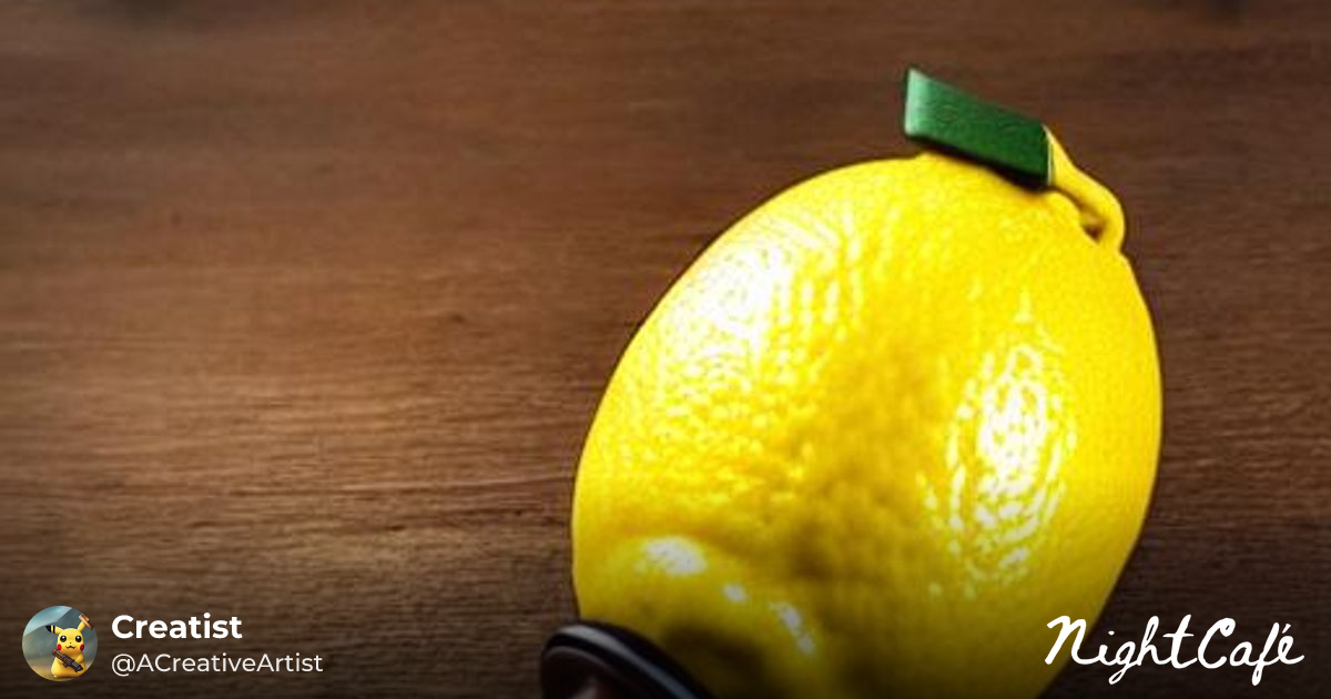 A Grenade but it's a lemon - Lemon Grenade: A Conceptual Wea...