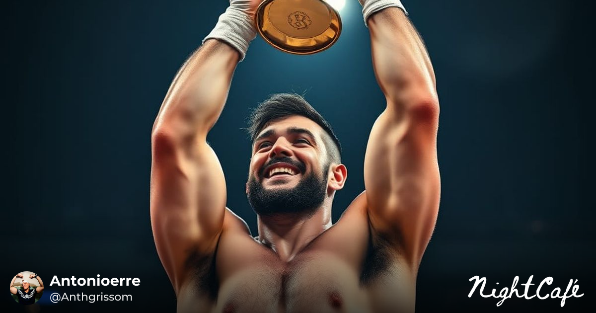 The winner takes it all - Rugged Boxer Triumphs in Golden Gl...