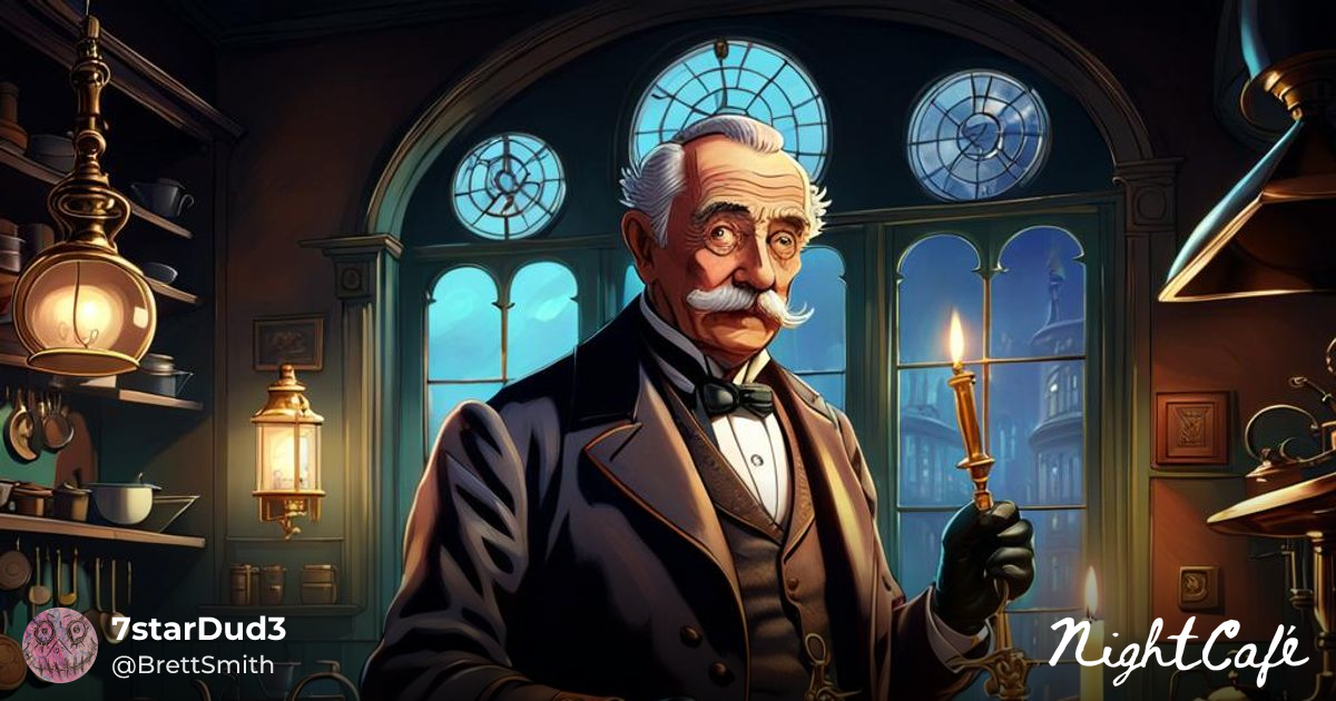 Old Detective - Butler as Gumshoe Detective in Noire 3D Ani...