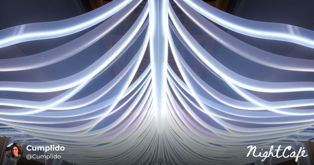 Hilos iluminados - Illuminated Threads Installation in Gran...