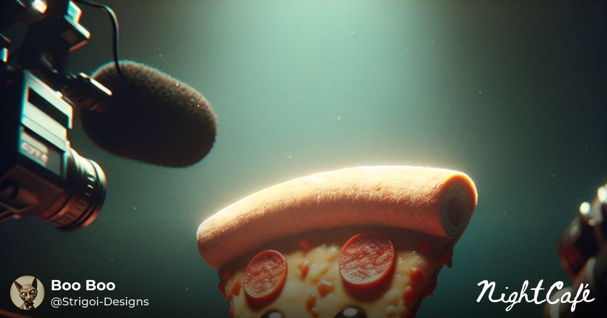 Ready to Rumble - Pizza Slice Boxer in Hyperrealistic 3D Sty...