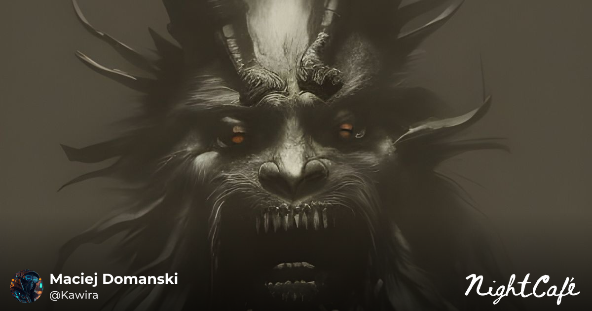 Rabbit Demon - Sinister Samurai Rabbit with Sword