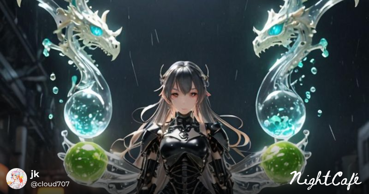 Chimera Girl - Dragon Girl Chimera with Slime Body in Anime ...