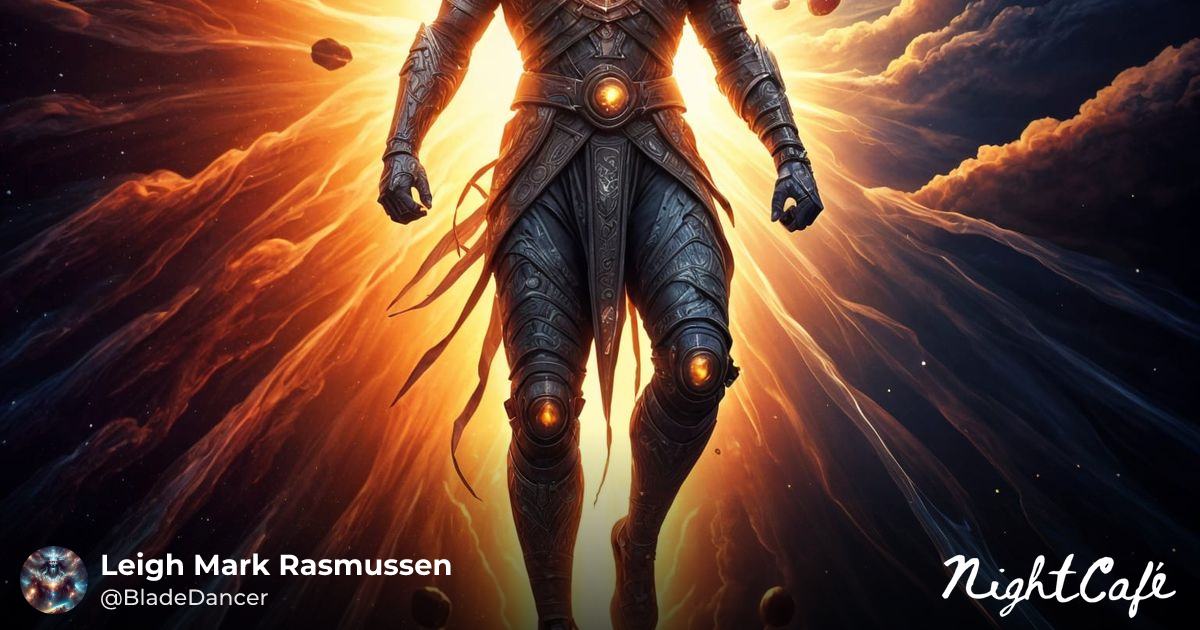 Celestial - Celestial Cyborg Warrior Descends from Heavens