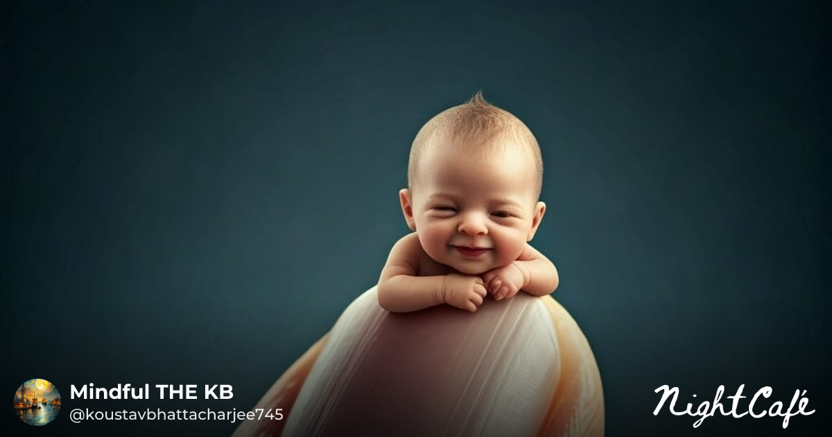 Microscopic Baby on Thumb in Ultra-Realistic Detai... - AI Art