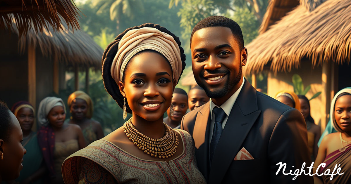 Igbo settings A Humble Wedding: Show Naomi, now transformed, choosing a ...