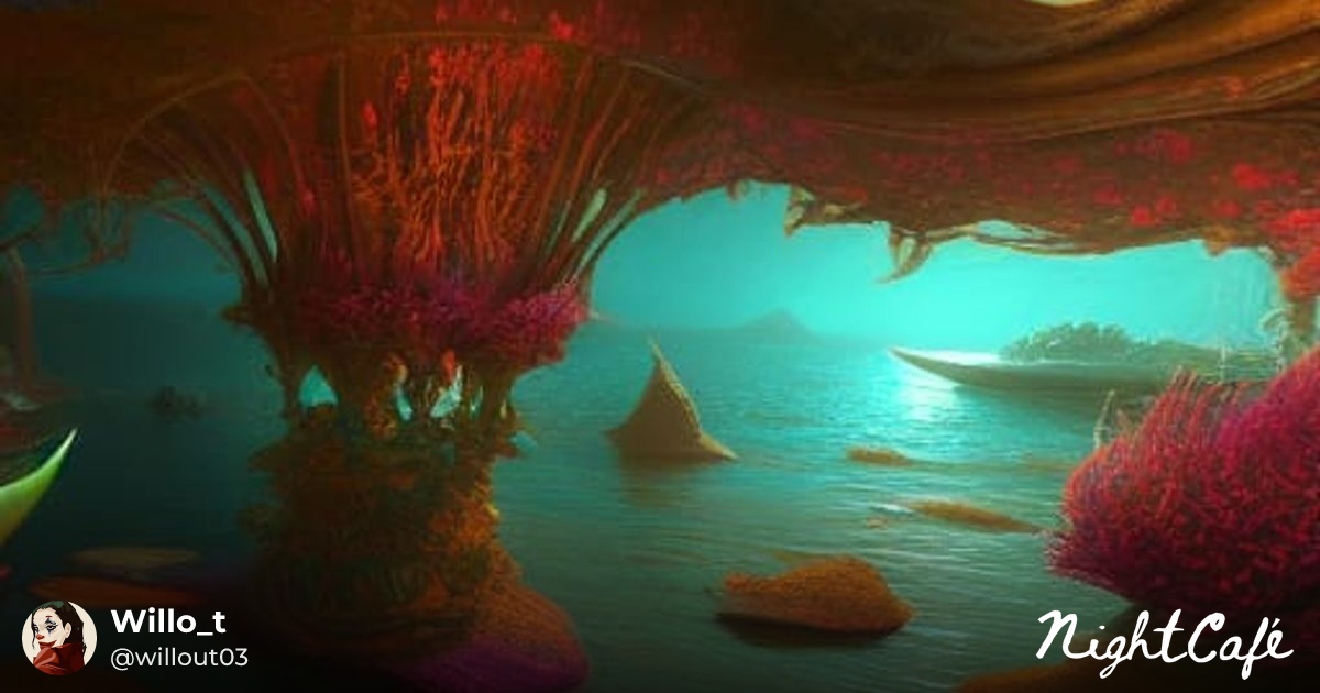 mermaid pond - Detailed Mermaid Fantasy Concept Art