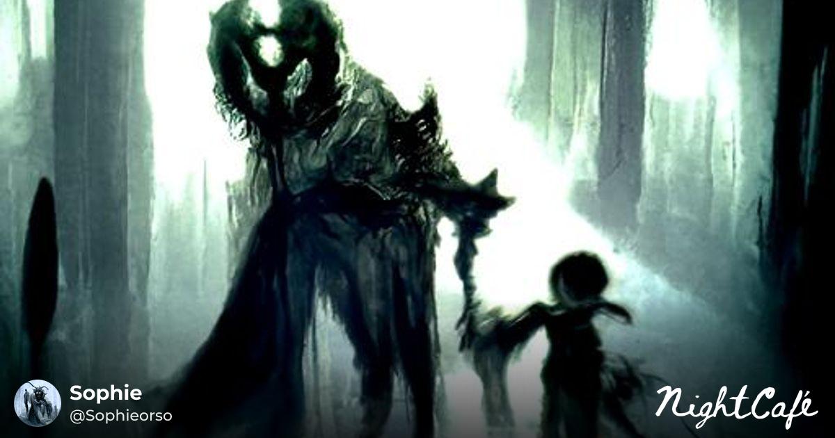 haunted children - Sinister Haunted Children in Dark Fantasy...